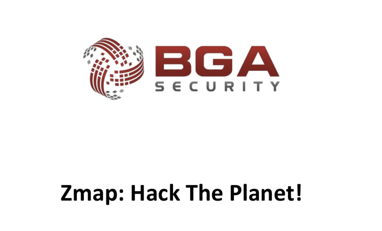 Zmap: Hack The Planet | BGA Security